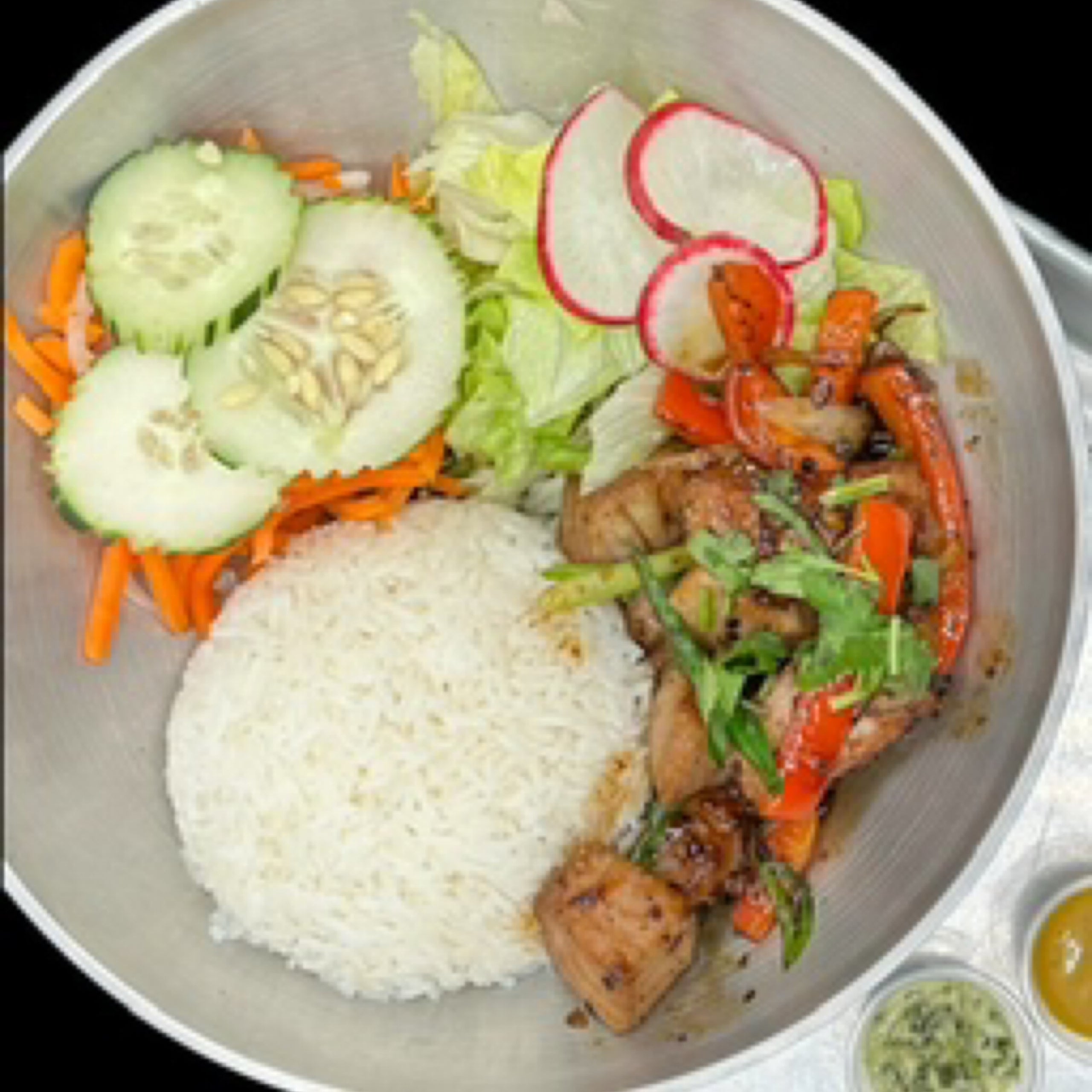 Shaken Tuna Rice bowl | Han's Deli